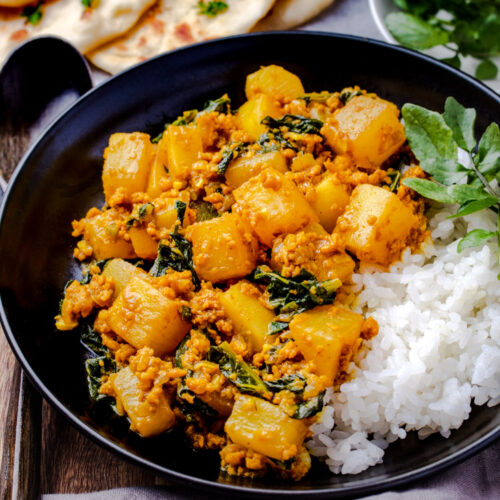 Japanese Daikon Curry Recipe - Veganese Tokyo